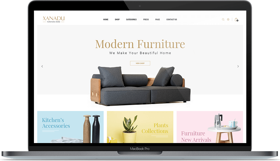 Xanadu - Multi Store Responsive Wordpress Theme